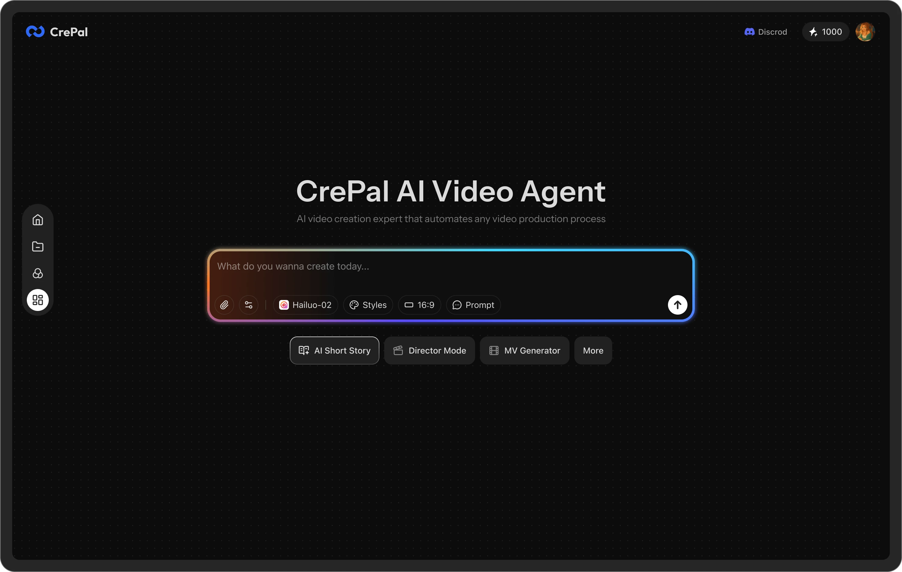 CrePal - All-in-one AI Video Creation Agent